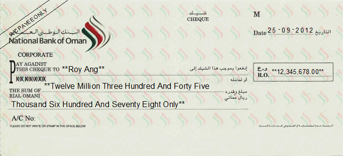 Check Writer / Cheque Printer for FREE (How to write a cheque and ...